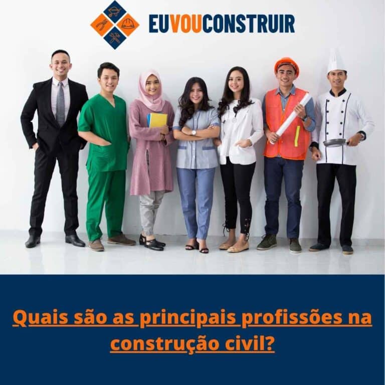 Quais são as principais profissões na construção civil?