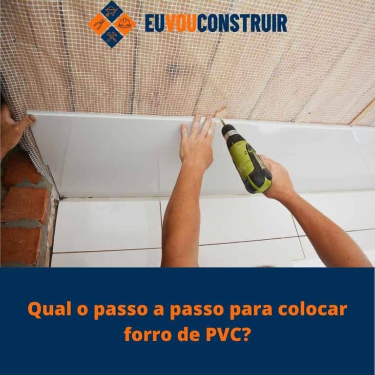 Colocar forro de PVC do jeito correto, pelo passo a passo!