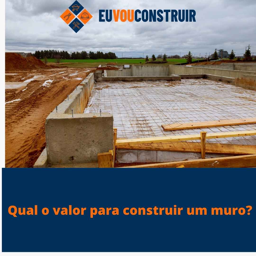 Para construir um muro precisamos fazer bem os cálculos?