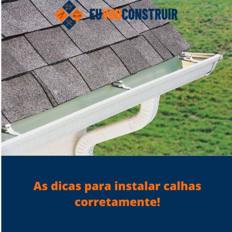 As dicas para instalar calhas corretamente!