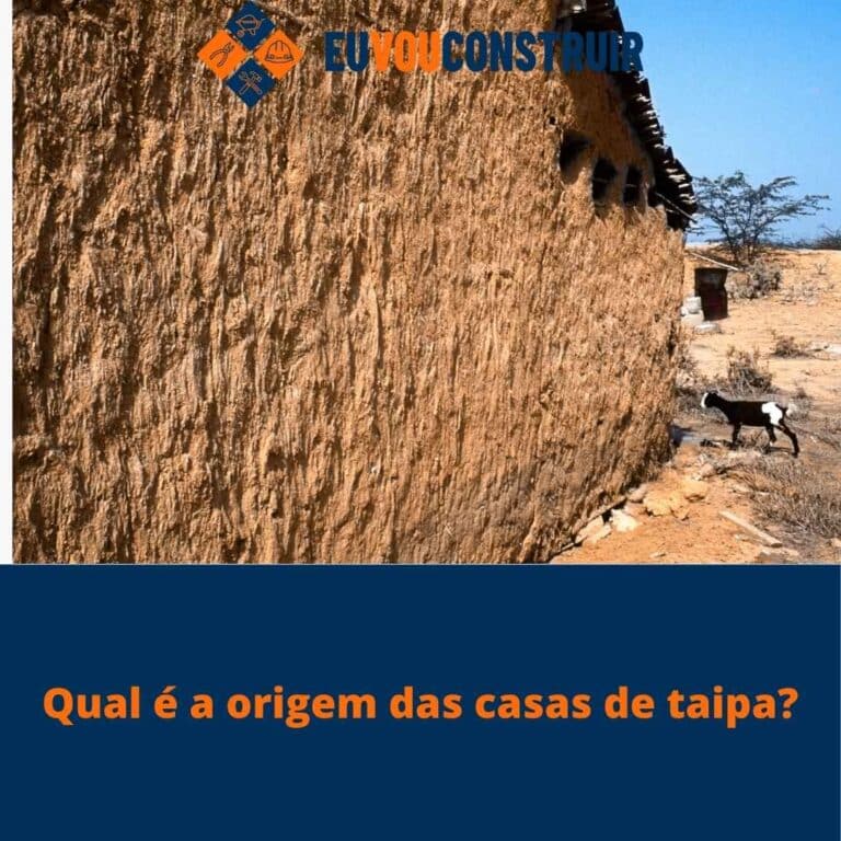 Qual é a origem das casas de taipa pelo mundo?